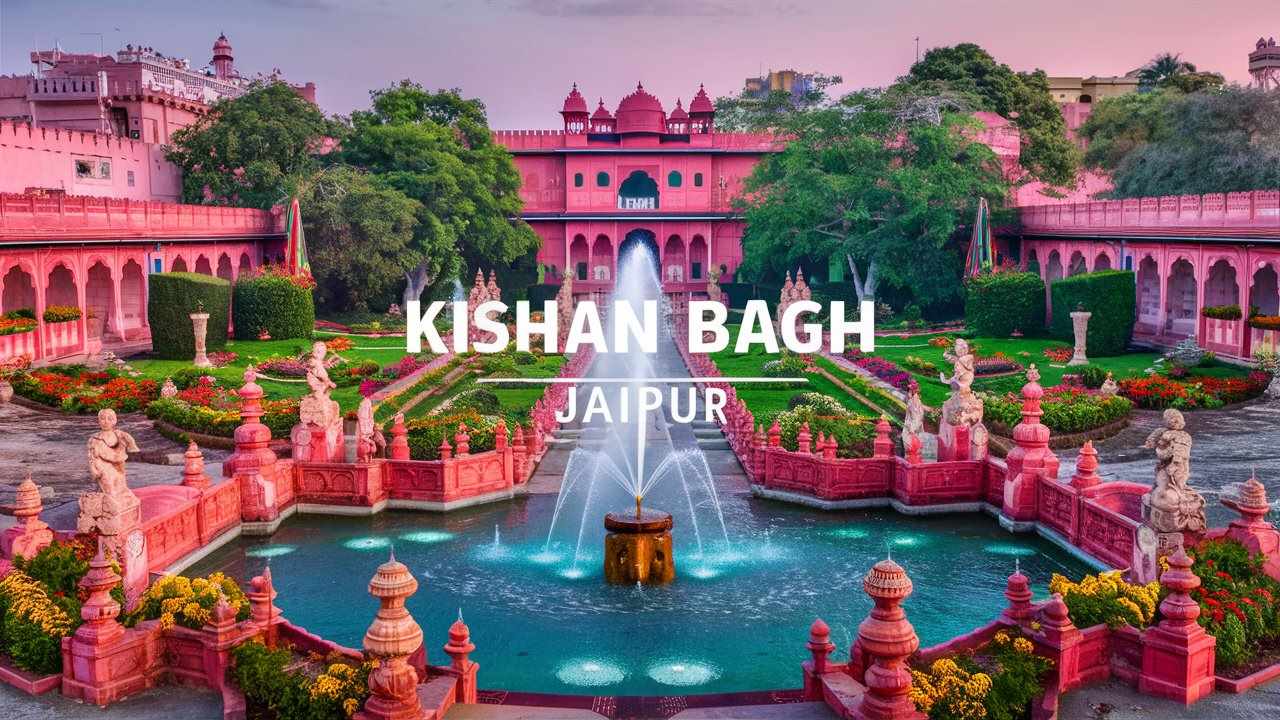 Beauty of Kishan Bagh Jaipur - Nature & History 2024